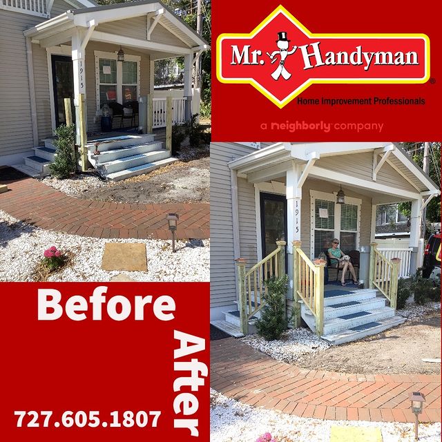 See Local Handyman Work in Clearwater | Mr. Handyman